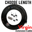 VIRGIN MEDIA EXTENSION CABLE LEAD KIT FOR TV BROADBAND TIVO SUPERHUB W ...